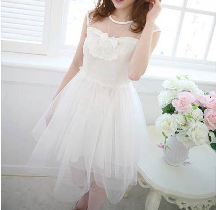 A 090908 Gauze Tutu Dress Temperament on Luulla